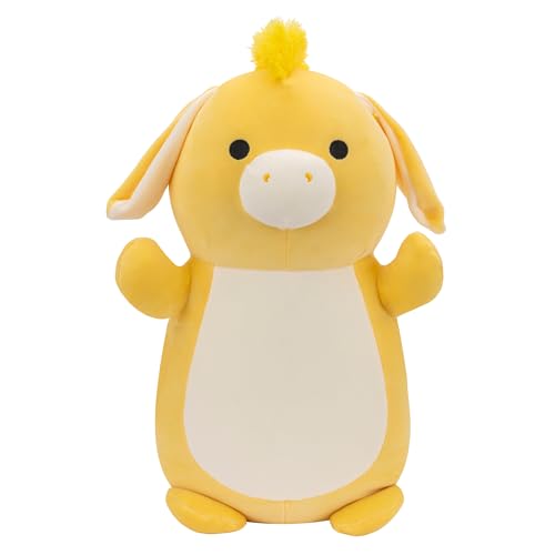 Squishmallows HugMees Original 14-Inch Gavyn Yellow Donkey - Ultrasoft ...