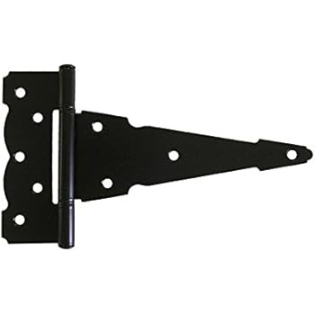 Decorative Fancy T Hinges 8" (Set of 6) Heavy Duty Steel Shed Door ...