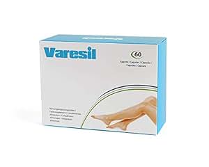 Varesil D-211117 Pastillas para prevenir las varices, 60 capsulas ...