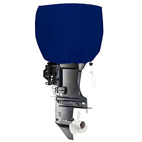 FLYMEI Outboard Motor Cover, Heavy Duty Boat Engine Hood Covers Water ...