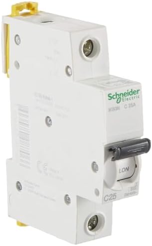 سعر Schneider Electric Miniature circuit-breaker, Acti9 iK60N, 1P, 25 A, C curve, 6000 A (IEC ...