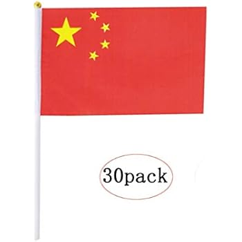 Amazon.com : US Flag Store China Flag, 4 by 6-Inch : Outdoor Flags ...