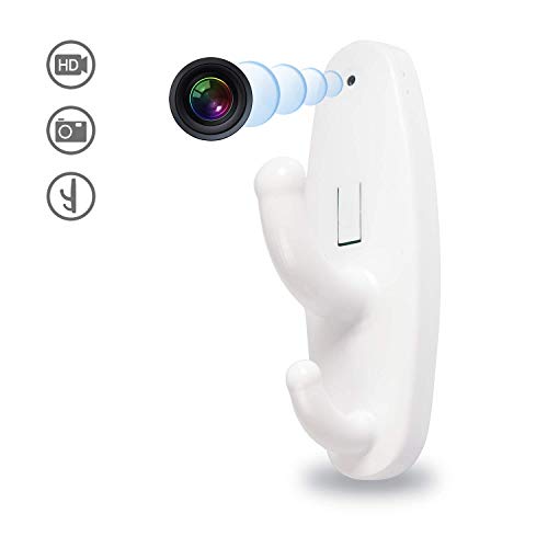 Spy Coat Hook Camera Motion Detection Hat Clothes Hanger Hidden DVR ...