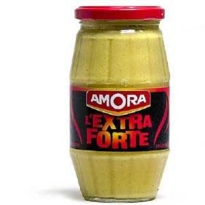 Amazon.com : Amora Mustard Moutarde de Dijon French EXTRA Strong Dijon ...
