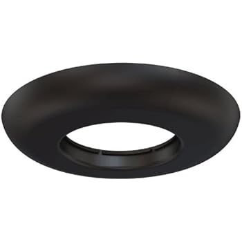 Amazon.com: Crimson AV CAE Decorative Escutcheon Plate, Black, Clamps ...