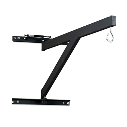 Titan Fitness Wall Mounted Heavy Bag Boxing Mount, Foldable Space Saver ...