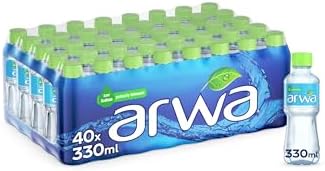 Arwa Bottled Drinking Water, 40pcsx330ML pack price in Saudi Arabia ...