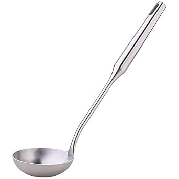 Amazon.com: 12 Oz Chinese Cooking Ladle 5-1/2"W: Kitchen Ladles ...