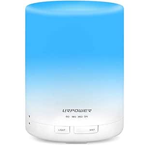 Amazon.com: URPOWER 2nd Generation 300ml Aroma Essential Oil Diffuser ...
