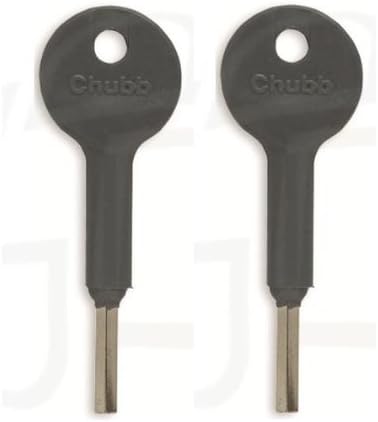 Chubb Yale Window Lock Keys 8K101K Twin Pack: Amazon.co.uk: Kitchen & Home