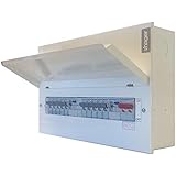 New 18th Edition 16 Way Consumer Unit. Hager VML916CURK. Hi Integrity ...