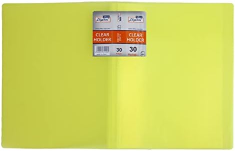 سعر Digital A4 PP Display Book 30 Pockets - Neon Yellow فى مصر | بواسطة ...