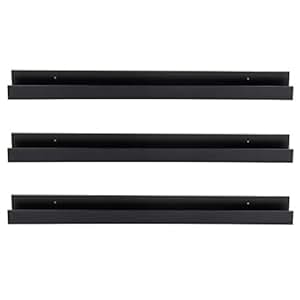 Amazon.com: WOLTU set of 3 Floating Wall Ledge Shelf for Picture Frames ...