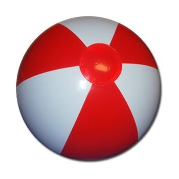 Amazon.com: Beachballs - 16'' Black & White Beach Balls: Sports & Outdoors
