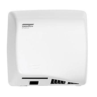 Saniflow M17A Speedflow Plus Hand Dryer, Automatic, Steel, White Epoxy ...