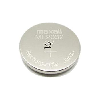 Amazon.com: Maxell ML2032 2032 Lithium Rechargeable Coin Cell 1 Battery ...
