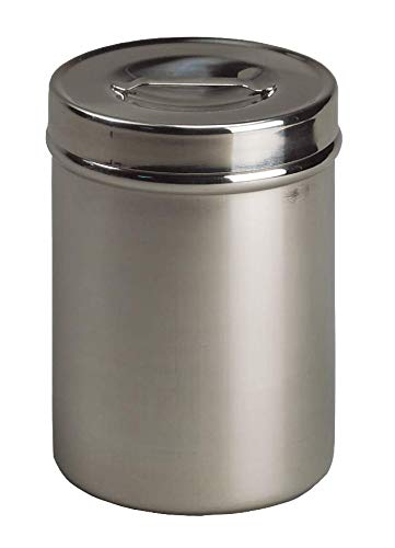 Graham Field Grafco Small Stainless Steel Storage Jar with Lid, 1/2 ...