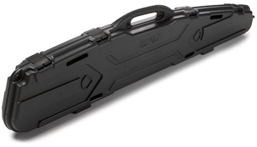 Plano Pro-Max Single Scope Contoured Rifle Case, Black; Lockable Rifle ...