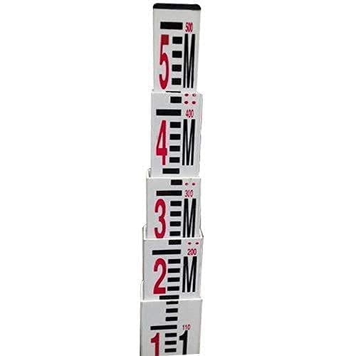 ARGLabs Levelling Staff 5 Meter 4 Fold Types of Levelling Staff in ...