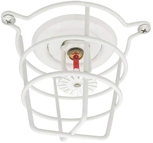 (2 Pack) TunaMax White Fire Sprinkler Head Cage Guard for Both 1/2" & 3 ...