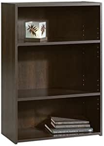 Amazon.com: Scranton & Co 3-Shelf Bookcase in Cinnamon Cherry: Office ...