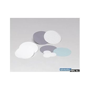Advantec MFS A080R047A Membrane Filter Without Pad, Sterile, Grid, 47 ...
