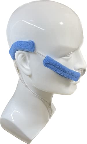 4 Pack Nasal Cannula Ear Cushions, Oxygen Tubing Comfort Faces Covers ...