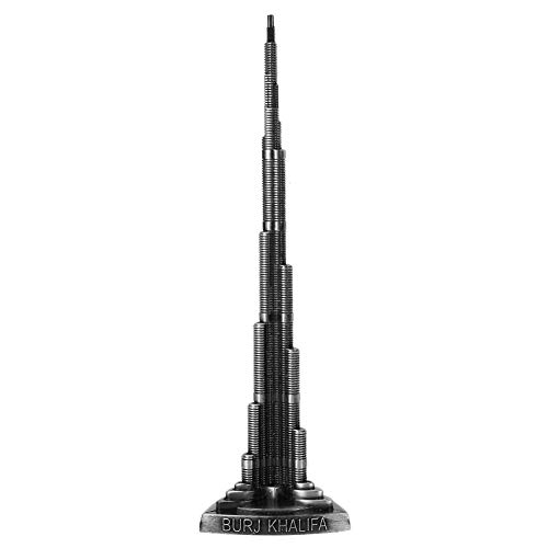Burj Khalifa Tower, Miniature Dubai Tower Model Alloy Burj Khalifa ...