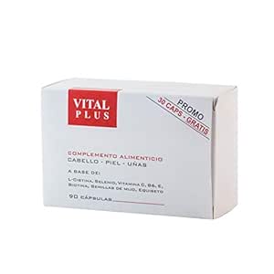 VITAL PLUS 90 CAPS PROMO (30 CAPS GRATIS): Amazon.es: Salud y cuidado ...
