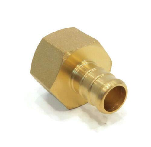 1/2 x 1/2 PEX Brass Female NPT Threaded Adapter Fitting Water Line ...