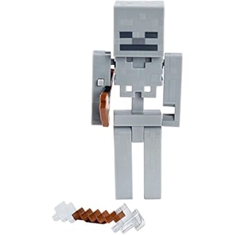 Minecraft Skeleton With Bow 5" Figure - Epic Kids Toys