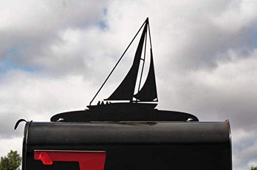 Amazon.com: Sailboat Metal Mailbox Topper: Handmade