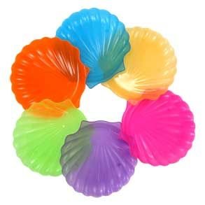 Amazon.com: Plastic Shell Plates: Toys & Games