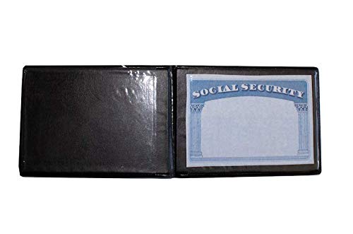 Social Security Card Protector With Clear Card Sleeve- Used For ...
