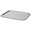 Amazon.com | Bezrat Stainless Steel Food Serving Tray - Rectangular ...