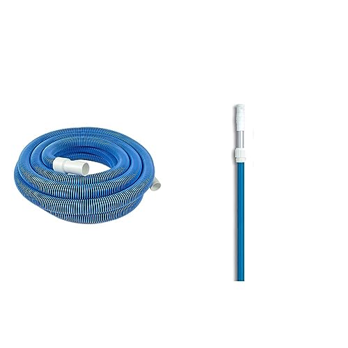 Poolmaster 33435 Heavy Duty In-Ground Pool Vacuum Hose With Swivel Cuff ...