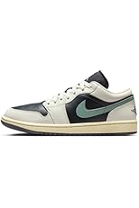 Nike Women's Jordan 1 Low Sail/Off Noir-Dark Grey-White (DC0774-102)