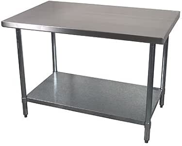 Amazon.com: Economy Stainless Steel Work Table 24x24: Kitchen & Dining