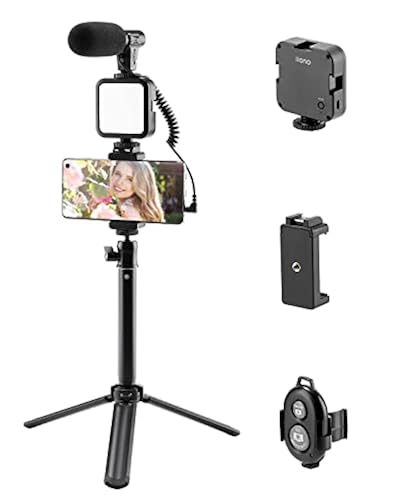 llano Smartphone Video Kit, Smartphone Camera Video Microphone Kit with ...