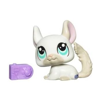Amazon.com: Littlest Pet Shop Pets on the Go Chinchilla with Hutch ...