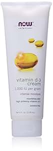 Amazon.com : Now Foods Vitamin D-3 Full Body Cream, 4 Ounce : Vitimin D ...