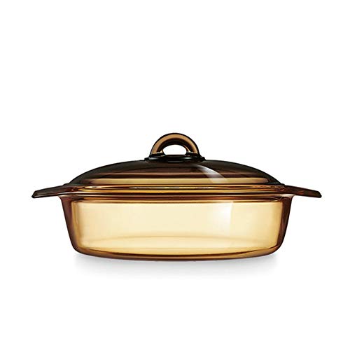 Luminarc Vitro Blooming Heat-resistant Glass Cooking Pot (2.5L Low ...