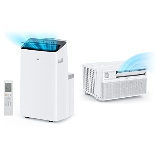 Dreo TwinCool 12000 BTU Smart Inverter Portable Air Conditioner with ...