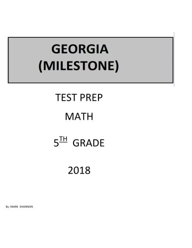 5th Grade Georgia Milestone Test Prep Study Guide: 5th Grade Georgia ...