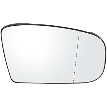 Amazon.com: Qiilu Car Door Side Wing Heated Mirror Glass for Mercedes ...