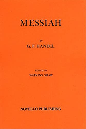 Messiah: Shaw, Watkins, Handel, George Frederick: 0884088491772: Amazon ...