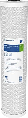 Pentair Pentek CBC-20BB Big Blue Carbon Water Filter, 20-Inch, Whole House Carbon Block ...