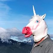 Amazon.com: ABULU Magical Unicorn Mask: Toys & Games