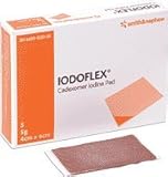 Iodoflex Paste Pad Dressing - 4cm x 6cm (5g) x 5: Amazon.co.uk: Health ...