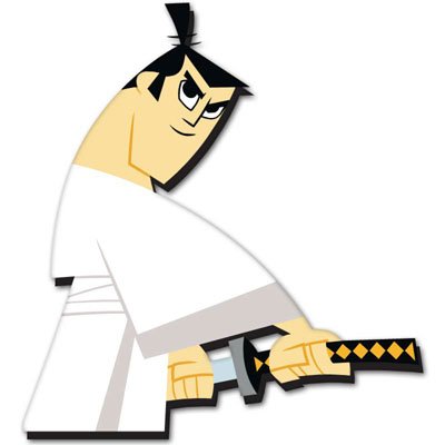 Buy Samurai Jack vynil car sticker 4" x 4" Online at desertcartUAE